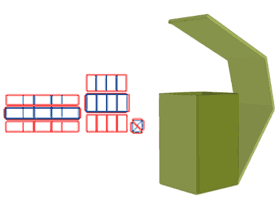 Free box template expansion diagram knife mold map generation download ...